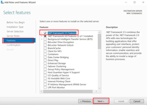 How to Install .NET Framework 3.5 on Windows Server 2022 - Buy GPU RDP ...